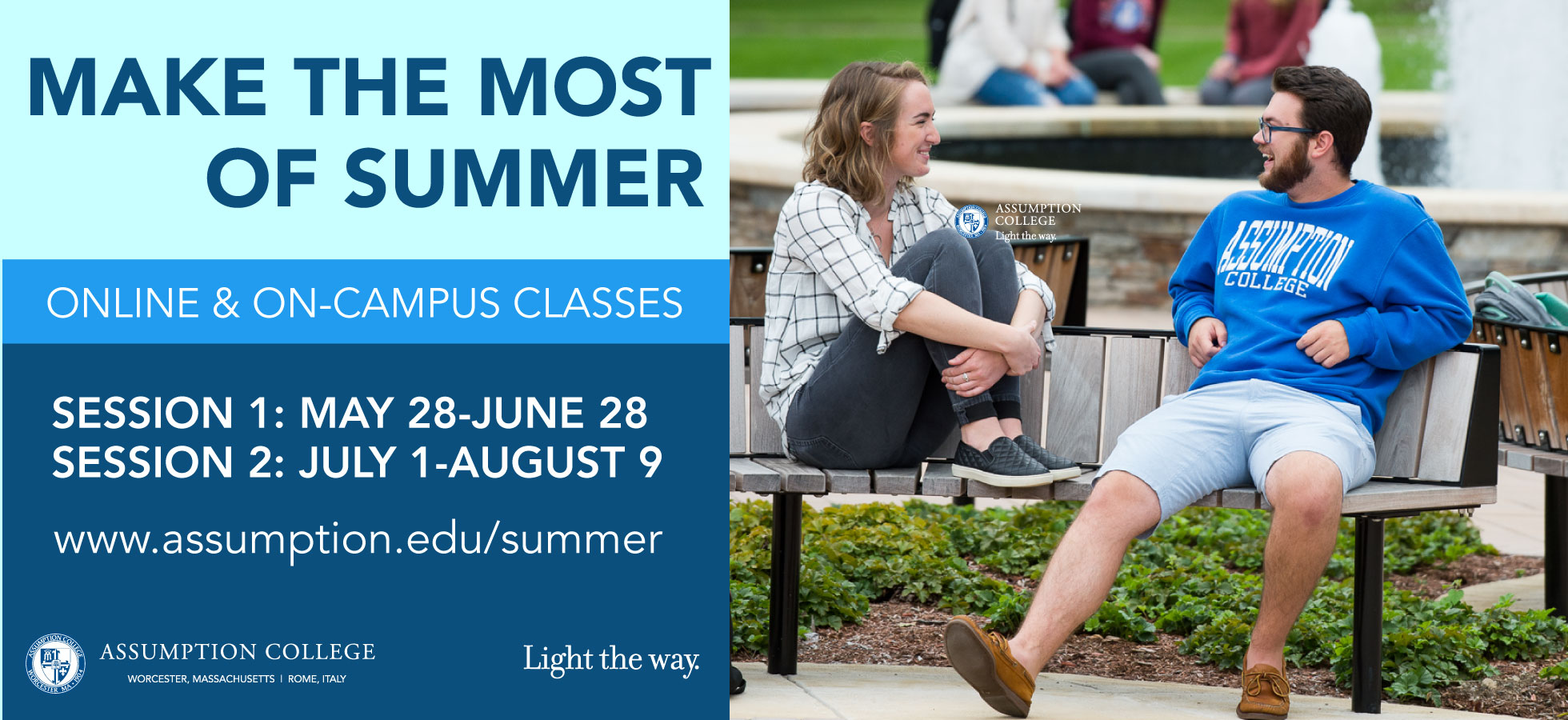 Assumption Summer Session Registration Opens April 8 | Assumption ...