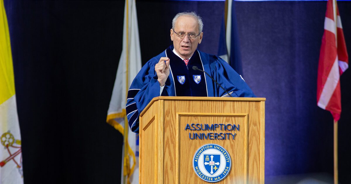 Worcester Red Sox's Larry Lucchino Implores Graduates to have Fun, be ...