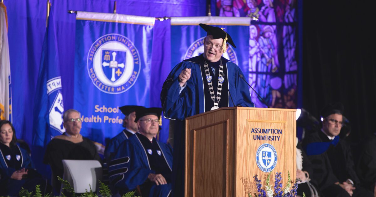 Assumption University Formally Inaugurates Greg Weiner, Ph.D., as its ...
