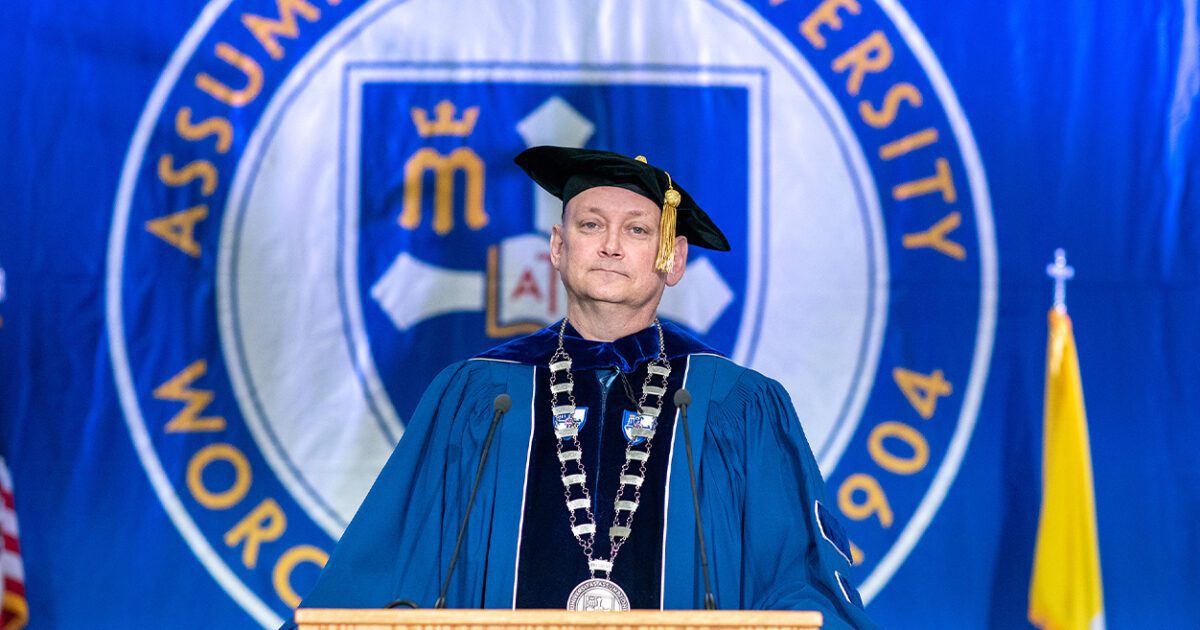 The Inaugural Address of President Greg Weiner, Ph.D. - Assumption ...